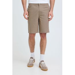 Chinoshorts Blend "BHBraz", Herren, Gr. L, US-Gr&ouml;&szlig;en, dune, Web, 84% Baumwolle, 16% Polyester, unifarben, normal knielang, Hosen Chinoshorts, Gem&uuml;tliche Chino-Shorts mit teilelastischem Bund