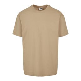 T-Shirt Urban Classics "Urban Classics Herren Organic Basic Tee", Damen, Gr. M, unionbeige, 100% Baumwolle, unifarben, normal, Rundhals, Shirts T-Shirt