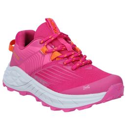 Schn&uuml;rschuh Hi-Tec "Hi-Tec-Schuhe Fuse Trail JRG", Kinder, Gr. 29, Normalschaft, magenta haze, phlox pink, orange peel, 92% POLYESTER / 8% PU 100% POLYESTER 50% MESH (POLYESTER) + 50% POLYURETHAN 100% TPR, Schuhe Schn&uuml;rschuh