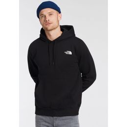 Kapuzensweatshirt The North Face "M SIMPLE DOME REGULAR HOODIE", Herren, Gr. M, schwarz (tnf schwarz), Sweatware, Obermaterial: 74% Baumwolle, 26% Polyester, bedruckt, unifarben, Rippb&uuml;ndchen, Sweatshirts, f&uuml;r Sport- und Outdooraktivit&auml;ten, mit K&auml;ngurutasche, pflegeleicht