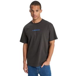 T-Shirt Quiksilver "Fractured Wave", Damen, Gr. L, tarmac, Obermaterial: 100% Walkfrottier;, Shirts T-Shirt