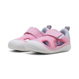 Sneaker Puma "Puma Kitten Summer Sandalen Kinder", M&auml;dchen, Gr. 27, pink shimmer snow mountain blau magic rose, Obermaterial: Synthetik, Textil. Futter: Textil. Innensohle: Textil. Laufsohle: Gummi, Schuhe Sneaker