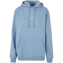 Kapuzensweatshirt DEF "DEF DEF Oversized Hoody", Herren, Gr. M, light blau, 80% Baumwolle, 20% Polyester, Sweatshirts