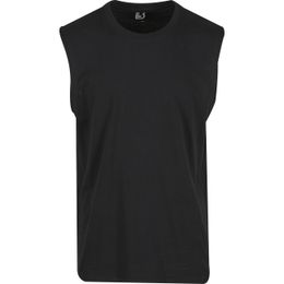 Muskelshirt Brandit "Brandit Brandit T-Shirt sleeveless", Herren, Gr. L, schwarz, 100% Baumwolle, unifarben, normal, Rundhals, Shirts