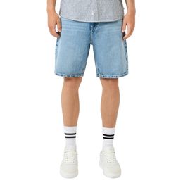Bermudas QS, Damen, Gr. 32, N-Gr, light blau, Denim/Jeans, Obermaterial: 100% Baumwolle, bequem knieumspielend, Hosen Bermudas