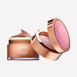 M. Asam MAGIC FINISH 2in1 Make-up Mousse Classic & Multicolor Blush Marble Edition