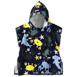 Topolino Kinder Badeponcho mit Meerestieren