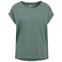 Gina Damen T-Shirt im Basic-Look