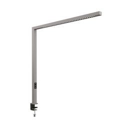 Maul Tischaufbau Leuchte Maulplinus LED 2.700 - 5.700 K dimmbar Klemmfu&szlig; 101,5 cm silber