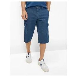 Bermudas Eurex By Brax "Style BILL", Herren, Gr. 33U, Unterbauchgr&ouml;&szlig;en, dunkelblau, Denim/Jeans, 98% Baumwolle, 2% Elasthan, Hosen Bermudas