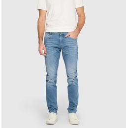 Straight-Jeans MAC "Arne Pipe", Herren, Gr. 36, L&auml;nge 32, light blau authentic wash, Denim/Jeans, Obermaterial: 93% Baumwolle, 5% Elastomultiester, 2% Elasthan, Jeans Straight-Jeans