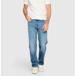 Regular-fit-Jeans MAC "Rick", Herren, Gr. 33, L&auml;nge 34, vintage summer blau, Denim/Jeans, Obermaterial: 99% Baumwolle, 1% Elasthan, regular fit kn&ouml;chellang, Jeans, im Five-Pocket Style