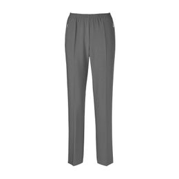 Schlupfhose GOLDNER "Reiseschlupfhose LOUISA", Damen, Gr. 50, N-Gr, grau (dunkelgrau), Obermaterial: 100% Polyester COOLMAX(R) PES(Coolmax)., normal, Hosen Schlupfhose, Ohne