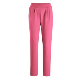 Schlupfhose GOLDNER "Businesshose SARA mit Komfortbund", Damen, Gr. 40, N-Gr, rosa (pink), Obermaterial: 95% Polyester PES. 5% Elasthan EL., normal, Hosen Schlupfhose, Temperaturausgleichende Eigenschaft