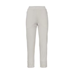 2-in-1-Hose GOLDNER "Jogpant", Damen, Gr. 38, N-Gr, beige (stein), Obermaterial: 91% Polyester PES. 9% Elasthan EL., normal, Hosen, Ohne
