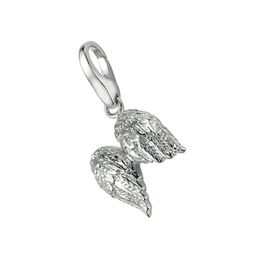 Charm Fl&uuml;gel "Fl&uuml;gel zweiteilig, Silber 925", silber, Giorgio Martello MILANO, Charms, Damen, Silber 925 (Sterlingsilber)