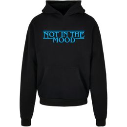 Kapuzensweatshirt Merchcode "Merchcode Herren NITM - Stranger Mood Ultra Heavy Hoody", Herren, Gr. XL, schwarz, 100% Baumwolle, bedruckt, Sweatshirts