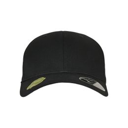Fitted Cap Flexfit "Flexfit Accessoires Flexfit 110 Organic Cap", Gr. onesize, schwarz, 98% Baumwolle (Bio), 2% Elasthan, unifarben, Caps