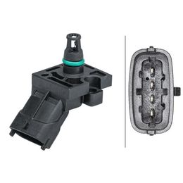 Hella Sensor, Ladedruck 6pp009403131 f&uuml;r Volvo Ford