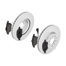 Bosch Bremsensatz, Scheibenbremse ijf140v4o4 Vorderachse bel&uuml;ftet 312mm 25mm f&uuml;r VW Audi Skoda SEAT