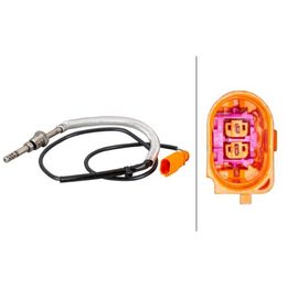 Hella Sensor, Abgastemperatur 6pt010376211 f&uuml;r SEAT