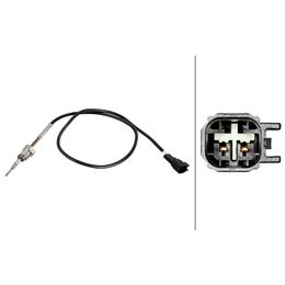 Hella Sensor, Abgastemperatur 6pt358226181 f&uuml;r Ford