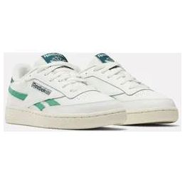 Sneaker Reebok CLASSIC "CLUB C REVENGE", Damen, Gr. 37, chalk, upgradegr&uuml;n, vintagechalk, Leder, Synthetik, Textil, Schuhe Sneaker