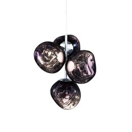 Tom Dixon Melt Mini Chandelier LED Smoke/Silver