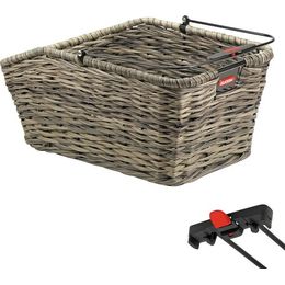 Klickfix Structura GT Hinterradkorb f&uuml;r Racktime schilf braun