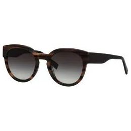 Sonnenbrille BRENDEL EYEWEAR "BRENDEL eyewear Sonnenbrille", draufg&auml;ngerisches mokka gestreift, Sonnenbrillen Sonnenbrille