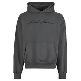 Kapuzensweatshirt Karl Kani "Karl Kani KK Autograph Heavy Sweat OS Hoodie", Herren, Gr. XXS, schwarz, 80% Baumwolle, 20% Polyester, ohne Ausschnitt, Sweatshirts