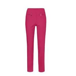 2-in-1-Hose GOLDNER "Kurzgr&ouml;&szlig;e Schlupfhose LOUISA mit Steppn&auml;hten", Damen, Gr. 19, K-Gr, pink, Obermaterial: 67% Baumwolle CO. 28% Polyamid PA. 5% Elasthan EL., Hosen, Ohne