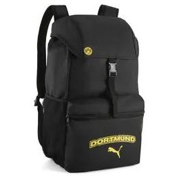 Freizeitrucksack Puma "Borussia Dortmund ftblCulture 24 l Rucksack Erwachsene", schwarz faster gelb, Rucks&auml;cke, B/H/T: 27cm x 46cm x 19cm, onesize, Freizeitrucksack, B:27cm H:46cm T:19cm