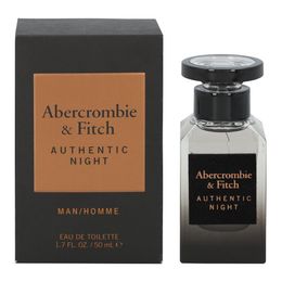 Abercrombie & Fitch Abercrombie & Fitch Authentic Night M&auml;nner Edt Spray 50 ml