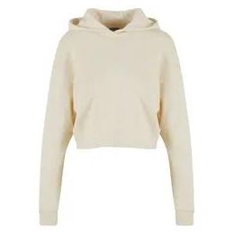 Kapuzensweatshirt Urban Classics "Urban Classics Damen Ladies Oversized Cropped Light Terry Hoodie", Herren, Gr. XXL, sandwei&szlig;, 35% Baumwolle, 35% Baumwolle (Bio), 30% Polyester, unifarben, Sweatshirts