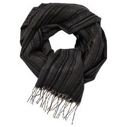Schal Casamoda "Casamoda Schal gestreift", Herren, braun, 45% Polyester, 20% Polyamid, 20% Polyacryl, 15% Wolle, Modet&uuml;cher Schal