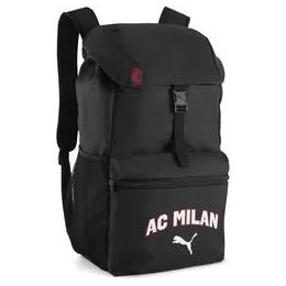 Freizeitrucksack Puma "AC Milan ftblCulture 24 l Rucksack Erwachsene", schwarz for all time rot, Rucks&auml;cke, B/H/T: 27cm x 46cm x 19cm, onesize, Freizeitrucksack, B:27cm H:46cm T:19cm