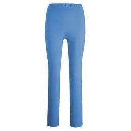 Schlupfhose GOLDNER "Kurzgr&ouml;&szlig;e Schlupfhose CARLA in Super-Stretch", Damen, Gr. 25, K-Gr, blau (atlantikblau), Obermaterial: 72% Viskose CV. 25% Polyamid PA. 3% Elasthan EL., normal, Hosen Schlupfhose, Superelastisch
