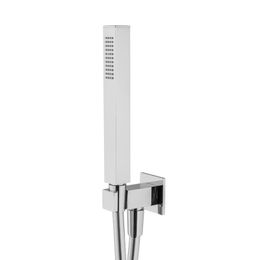 Lamborghini Brauseset mit Wandanschlussbogen und integriertem Brausehalter, WLS3108-CRTL,