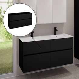 evineo ineo5 evo Unterschrank B: 120 cm, mit 4 Ausz&uuml;gen, mit Griffmulde, BE0960BM,