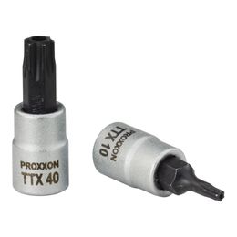 Proxxon 1/4" TX-Einsatz T 6 mit Stirnbohrung (23752)