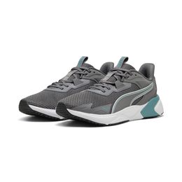 Trainingsschuh Puma "DISPERSE XT 4", Damen, Gr. 37,5, cool schwarz gray, Puma schwarz, Puma wei&szlig;, baltic sea blau, Textil, Schuhe, Textil-Obermaterial, Gummilaufsohle mit PROTREAD-Technologie