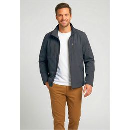 Outdoorjacke NEW CANADIAN, Herren, Gr. 26, dunkelblau, 100% Polyester, unifarben, kurz, hoch geschlossener Ausschnitt, Jacken Outdoorjacke, mit wasserdichter Funktion