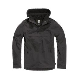 Funktionsjacke Brandit "Windbreaker", Herren, Gr. M, schwarz, Obermaterial: 100% Polyester PES., Jacken Funktionsjacke
