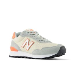 Sneaker New Balance "515", Herren, Gr. 36,5, sea salt, orange, Leder, Synthetik, Textil, Schuhe Sneaker