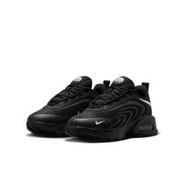 Sneaker Nike Sportswear "Air Max Fire", M&auml;dchen, Gr. 35,5, schwarz, wei&szlig;, Synthetik, Textil, Schuhe Sneaker, f&uuml;r Jugendliche