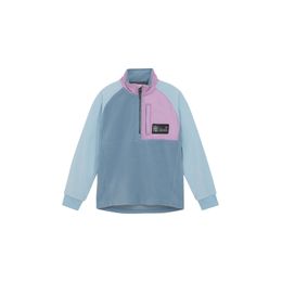 Troyer Color Kids "Troyer COFleece Jacket - Anorak", M&auml;dchen, Gr. 164, blau (faded denim), Obermaterial: 100% Polyester PES., Pullover Troyer