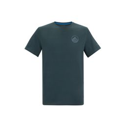 T-Shirt Regatta "Breezed", Damen, Gr. L, blau (dunkelblau), Obermaterial: 100% Baumwolle CO., Shirts T-Shirt
