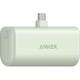 Anker Powerbank "A1653", gr&uuml;n, 5.000mAh, Akkumulatoren