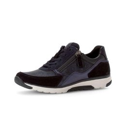 Sneaker Gabor "Sneaker low", Herren, Gr. 35,5, blau, Schuhe Sneaker